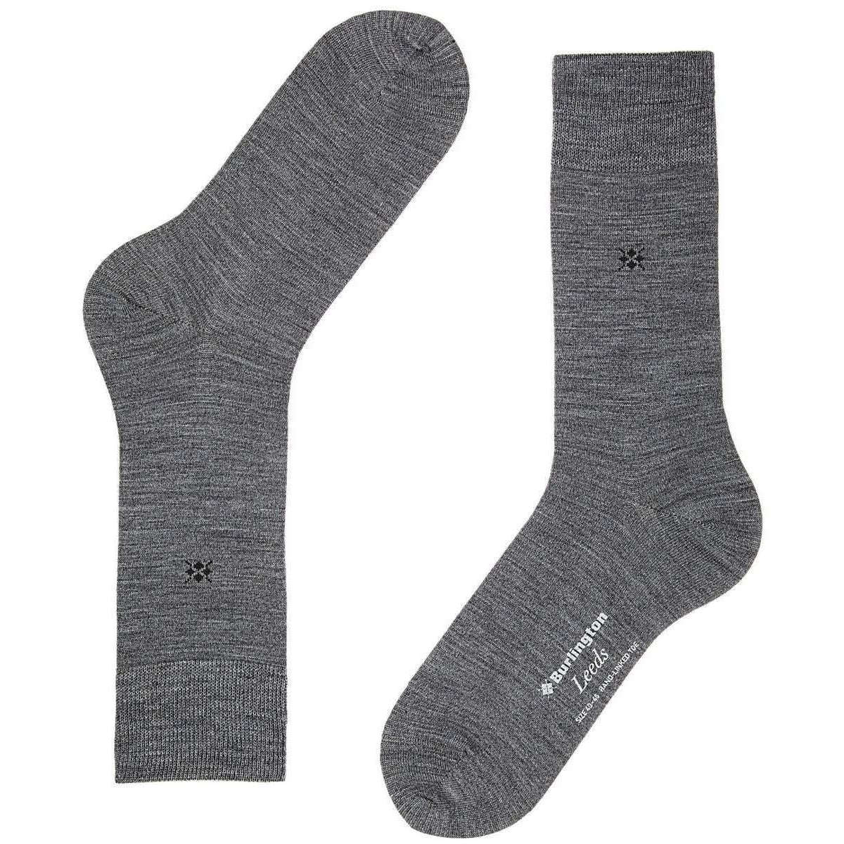 Burlington Grey Leeds Socks | The Socks Emporium