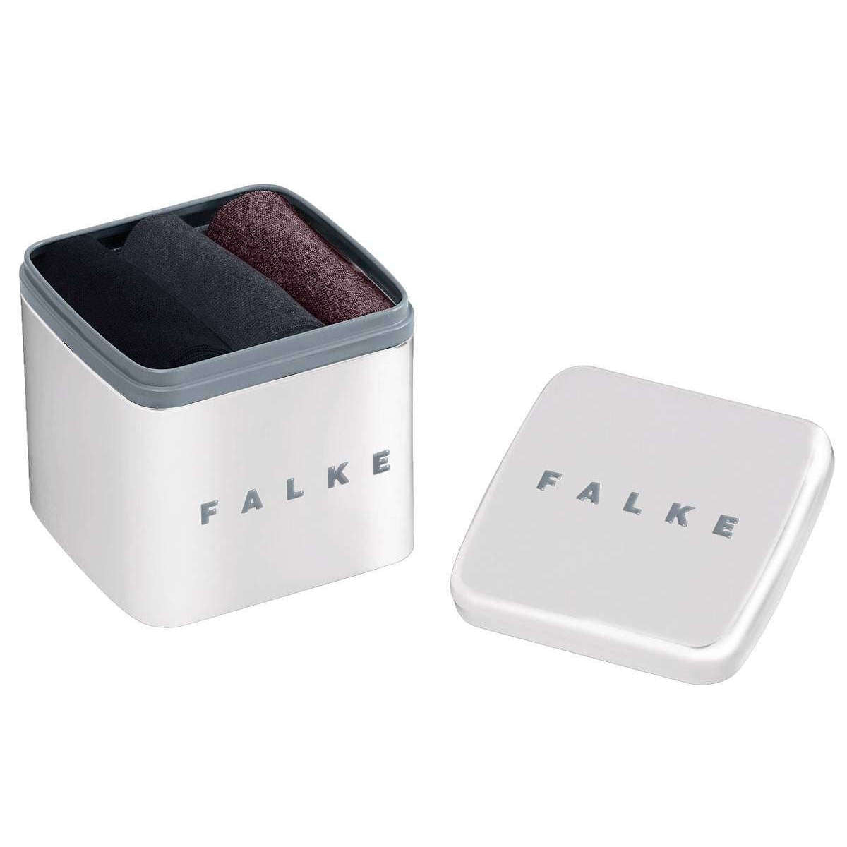 Falke Black Happy Box 3 Pack Socks | The Socks Emporium