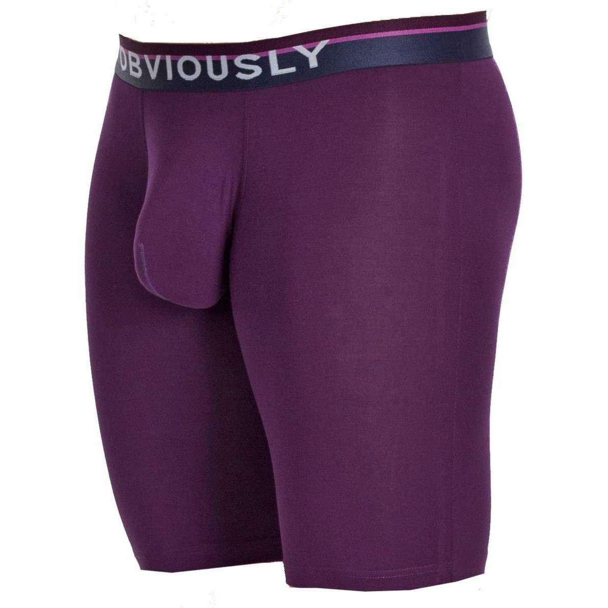 Obviously Purple PrimeMan AnatoMAX Boxer Brief 9inch Leg | The Socks ...